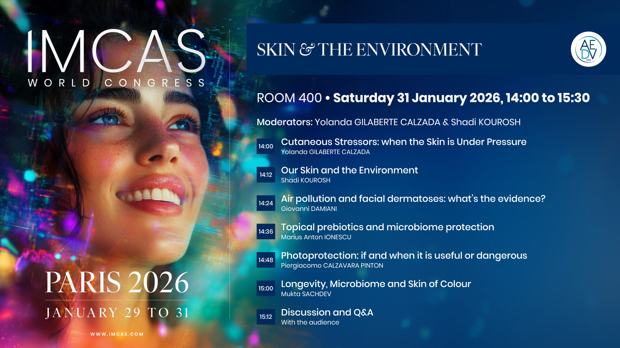IMCAS Wolrd Congress 2026 reúne en París a los líderes de la ...
